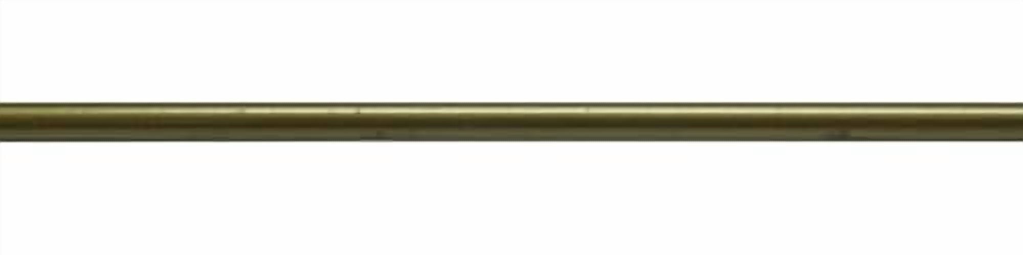 3/8" Solid Steel Rod with Antique Brass Finish, 36 inches - Can Cut to ...