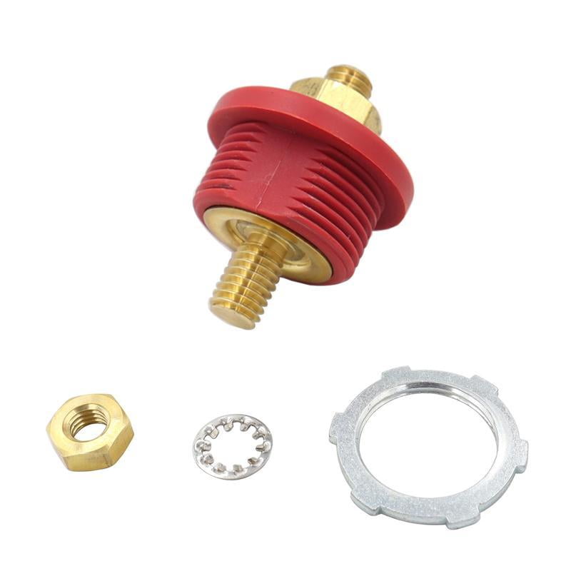 3/8" Stud Premium Remote Battery Power Junction Post Connectors Brass Replacement Terminal for ...