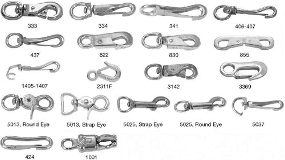 3/8" Swivel Round Eye Spring Snap T7606502 - Walmart.com