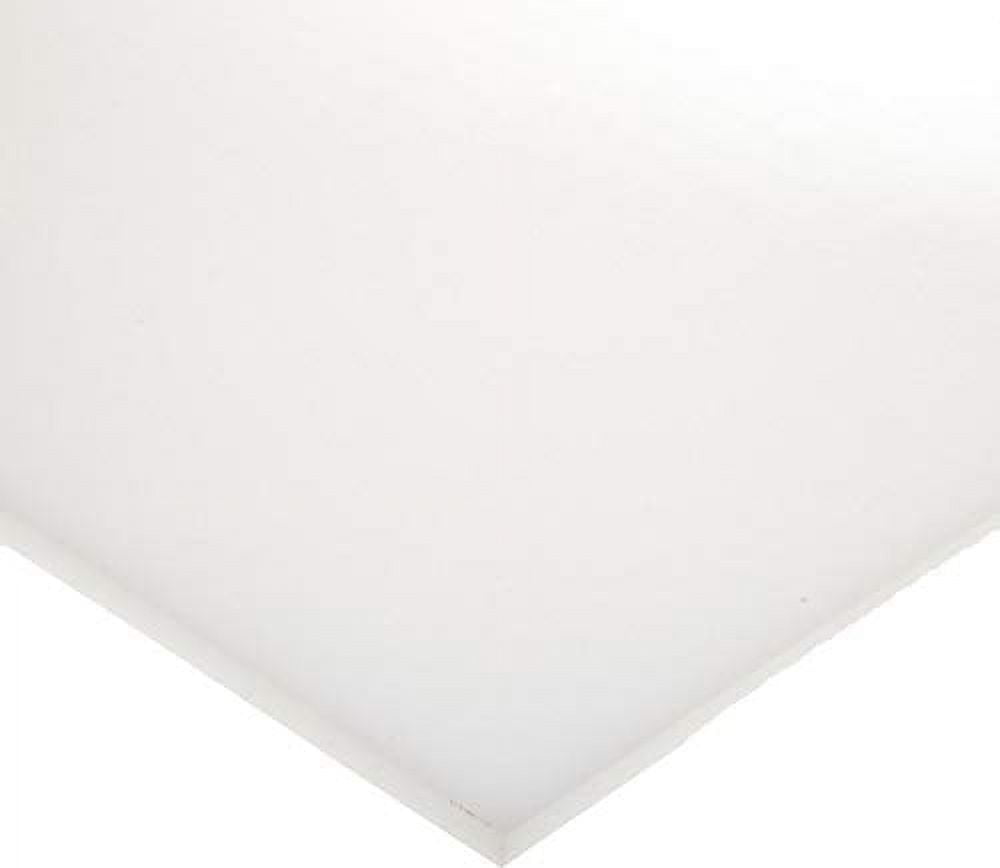 3/8" THICK HDPE UHMW NATURAL 12" x 12" - Walmart Business Supplies