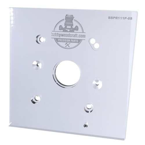 3/8″ Thick 6″ Square baseplate upgrade with bushing compatibility for ...