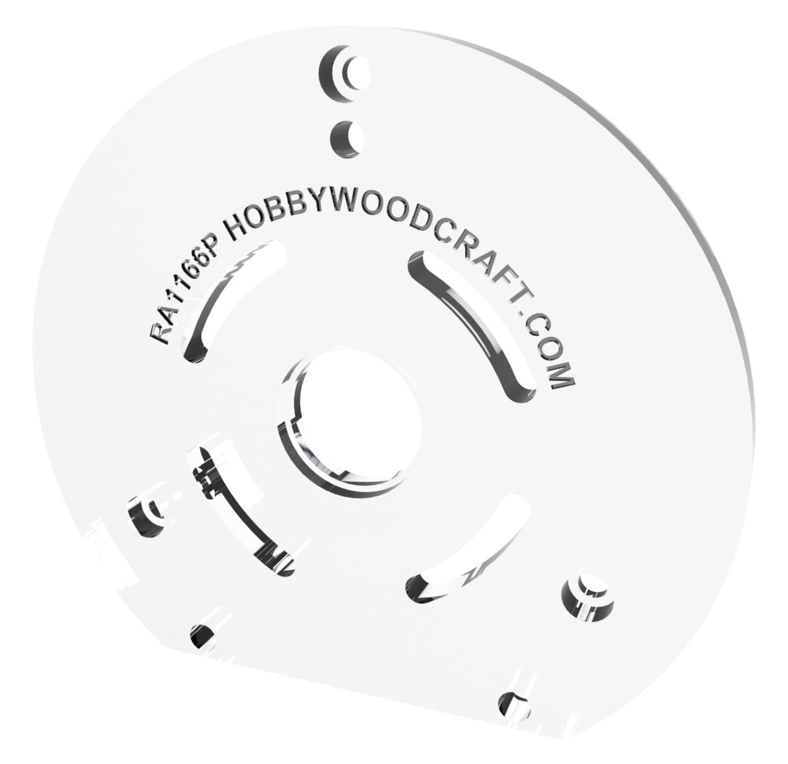 3/8" Thick precision machined RA1166 / 1613AEVS plunge router baseplate ...