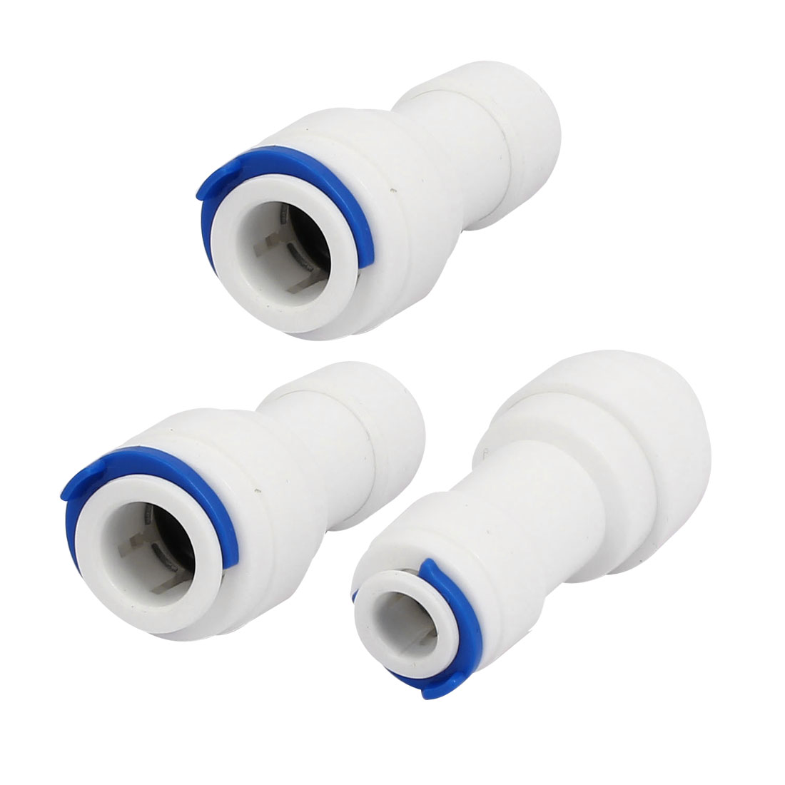 Push to Connect Tube Fitting - Polybutylene Plastic - Female Straight - 3/8" Tube OD x 3/8" NPT ...