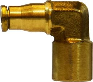 3/8 X 1/4 Push-In X FIP Elbow, Brass Push In Fittings, Brass Fittings ...