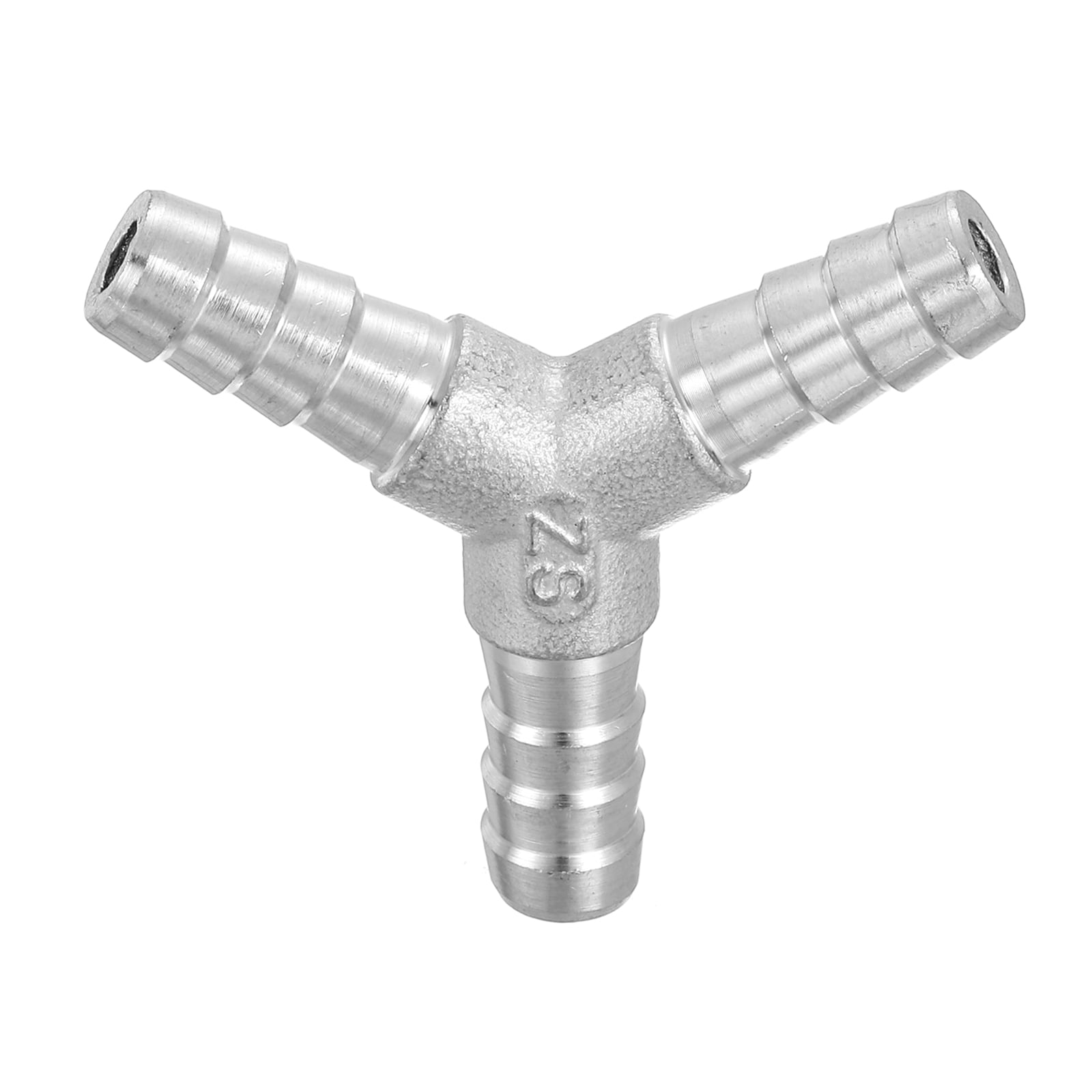 3/8" Y Shape Hose Barb Pipe Fitting, 304 Stainless Steel 3 Way Pipe ...