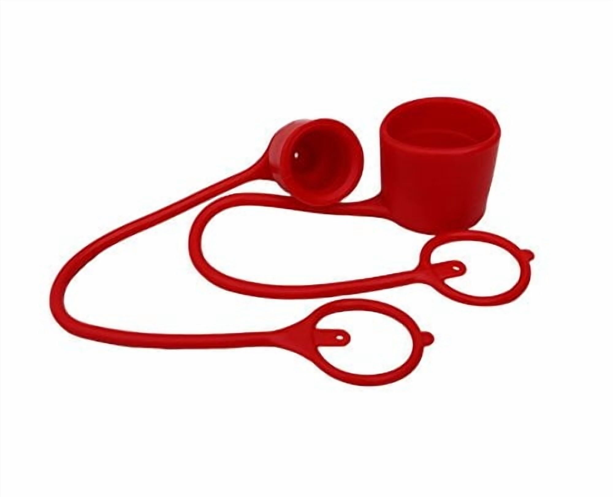 3/8 body size For Flat Face Hydraulic Quick Coupler Rubber Caps Plug ...