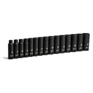 Duralast 8 pc 3/8'' METRIC DEEP SOCKET SET 10-21MM w/Carrying Case SAE ...