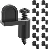 3/8 in Nylon Window Screen Clip with Screws Offset Window Clips for ...