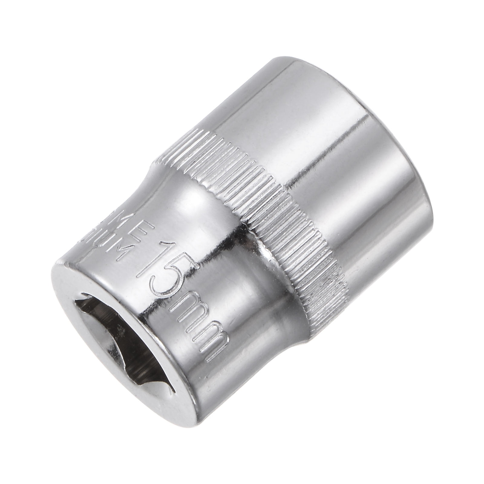 3/8-inch Drive 15mm 6-Point Shallow Socket, Cr-V Steel Socket - Walmart.com