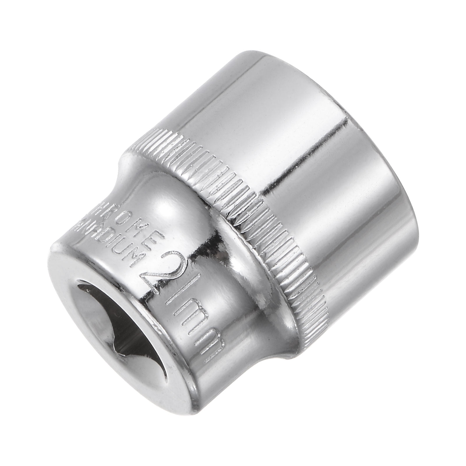 3/8-inch Drive 21mm 6-Point Shallow Socket, Cr-V Steel Socket - Walmart.com