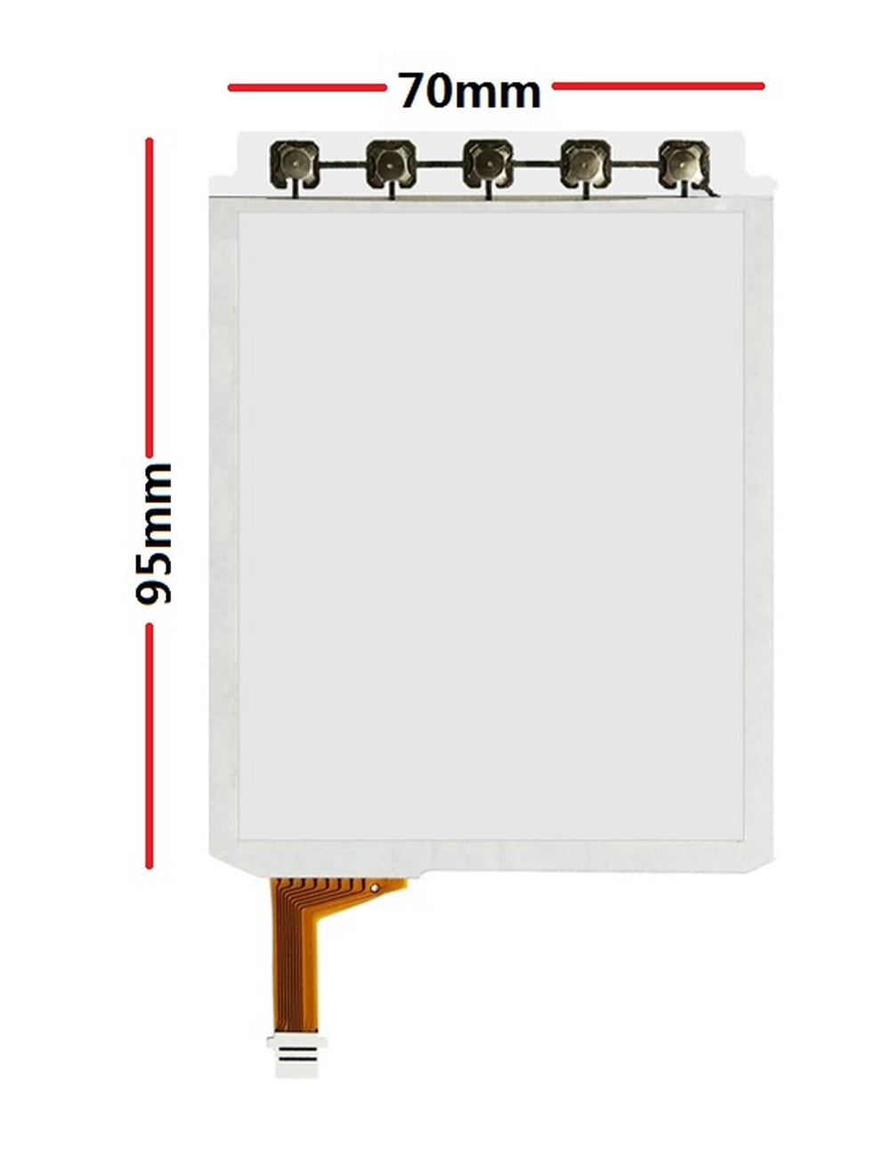 3.8-inch touch screen 95*70mm is suitable for MC9500 MC9590 data ...