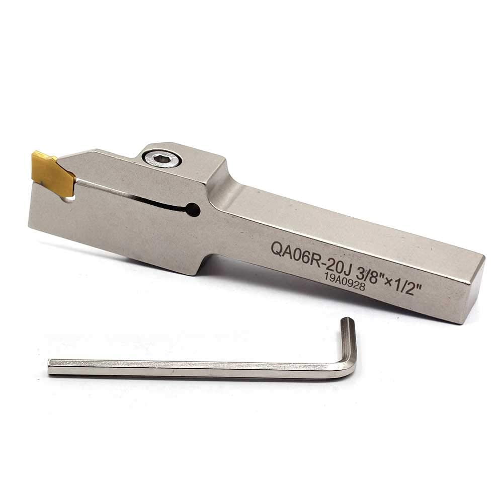 3/8" x 1/2" Heavy Duty Nickel Plated Right-Hand Lathe Cut Off Tool ...