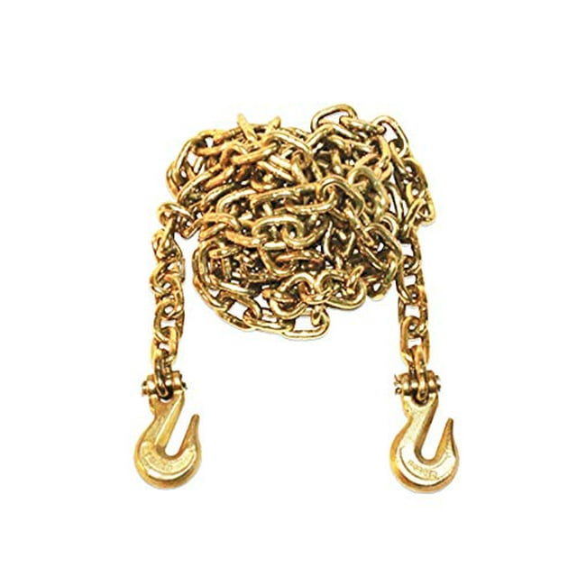 3/8'' x 12' Binder Transport Chain Cargo Flatbed Grade 70 w/Clevis Grab ...