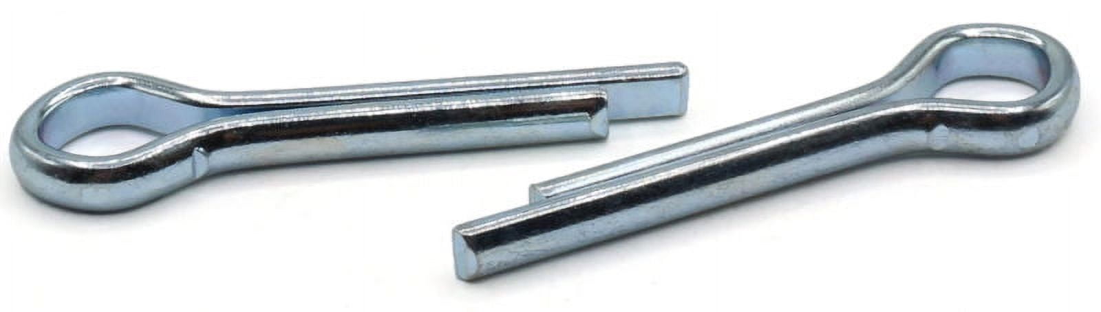 3/8" x 2" Cotter Pins / Extended Prong / Steel / Zinc - 100 Piece ...