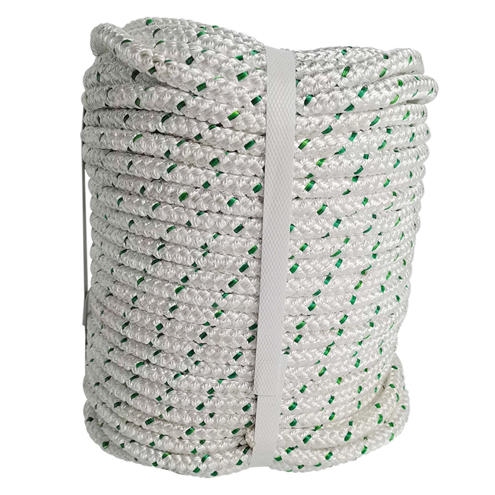 3/8" x 200 ft Double Braid Polyester Rope 4800Lbs Breaking Strength ...