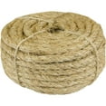 3/8" x 50' Sisal Twisted Rope - Walmart.com