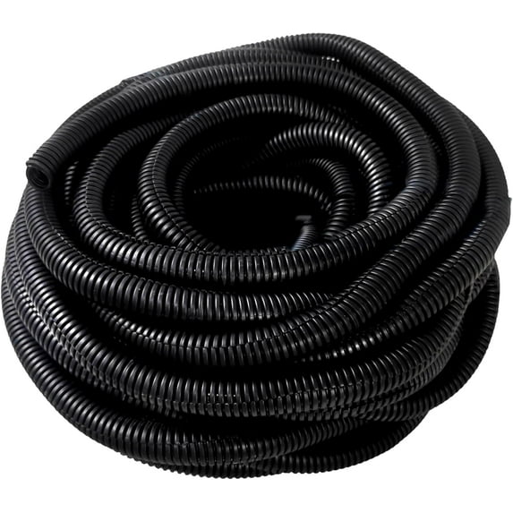 3/8" x 50'feet - Wire Loom - Wire Protector tubing Flexible Conduit ...