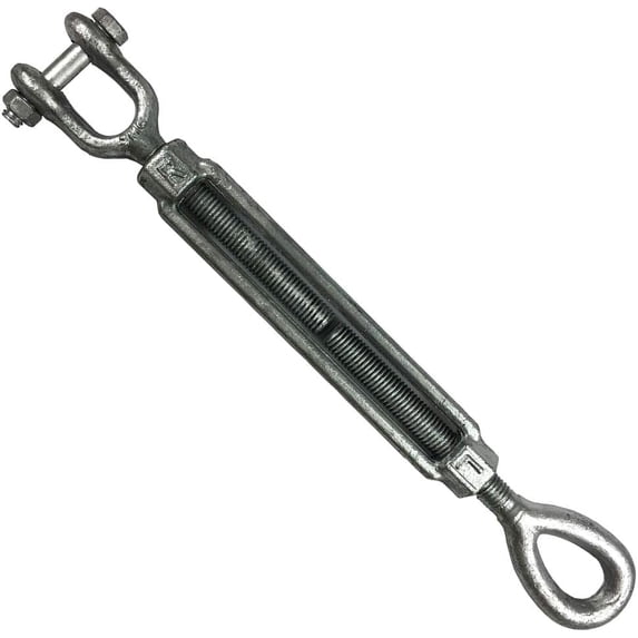 3/8 Inch x 6 Inch Drop Forged Hot Dip Galvanized Steel Jaw Jaw ...