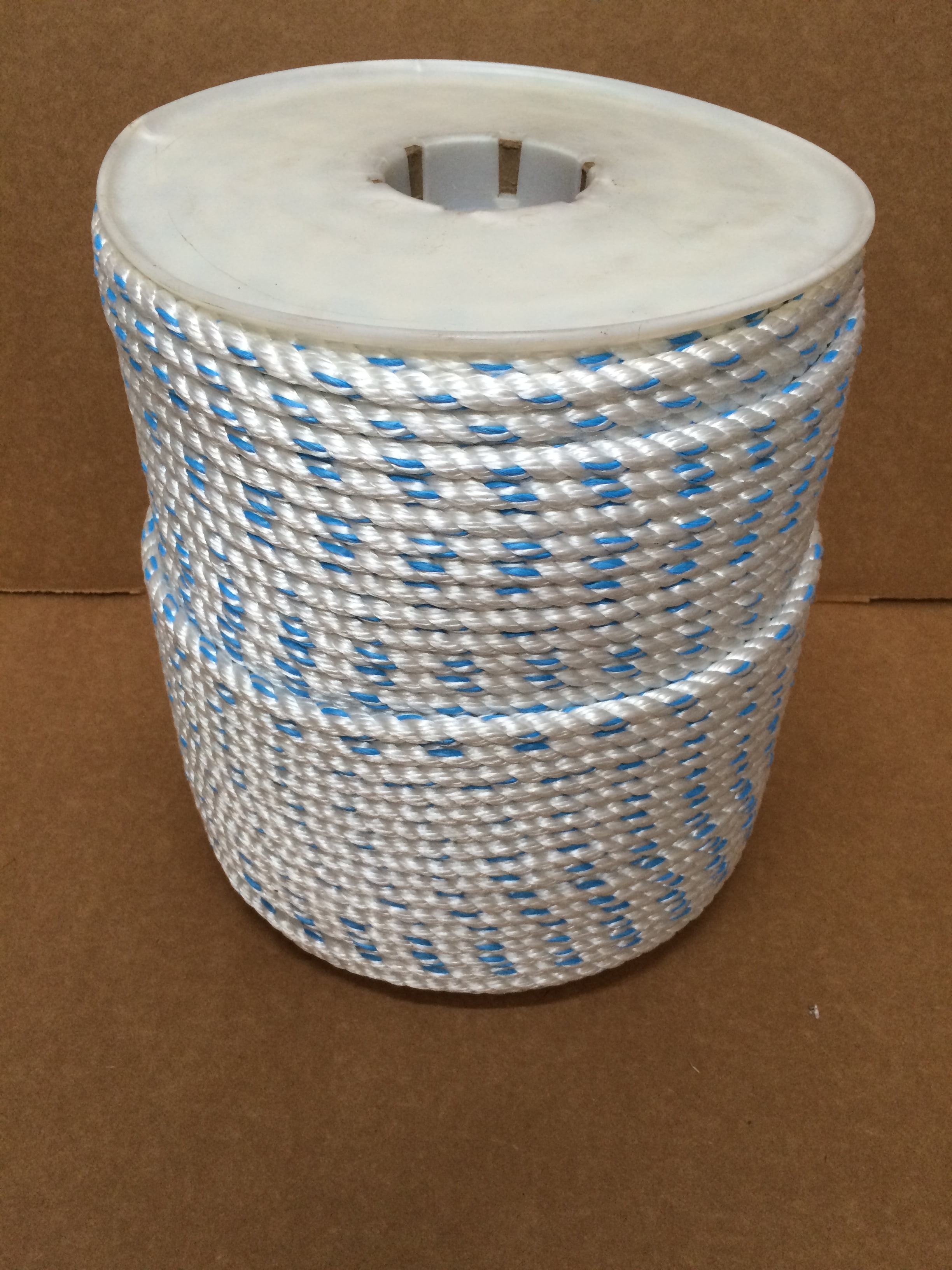 3/8" x 600' Polydac Poly Dacron Combo Rope MTC Dock Line & Anchor ...