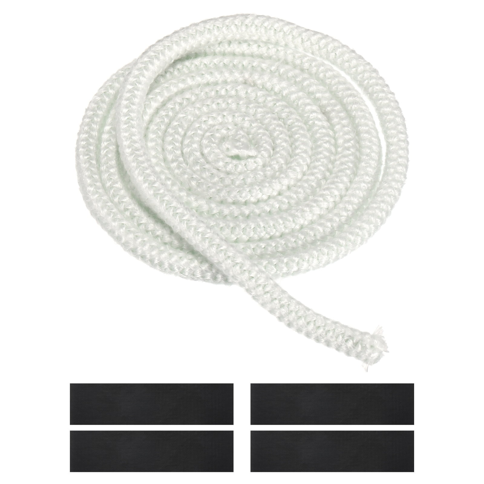 3/8" x 79" Wood Stove Gasket Kit, Fiberglass Round High-Temperature ...
