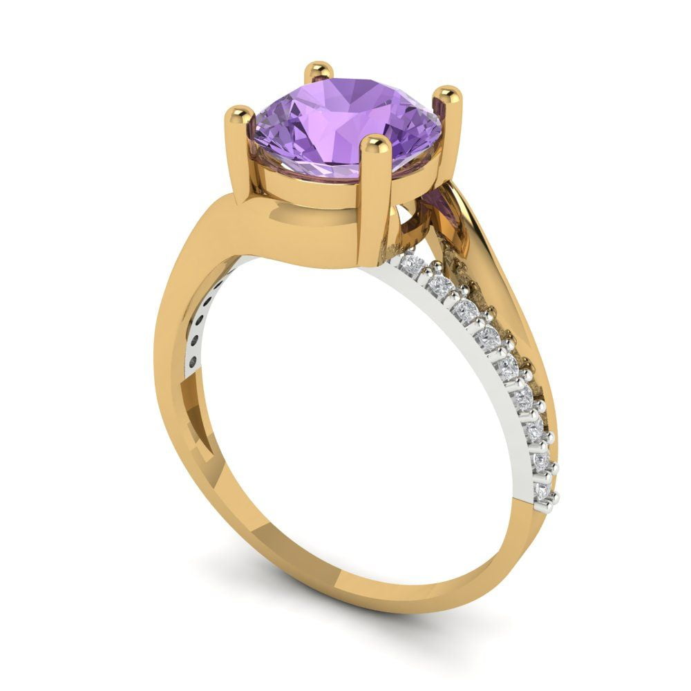 3.84ct emerald cut yellow natural citrine 18k yellow gold engraving statement bridal wedding ...