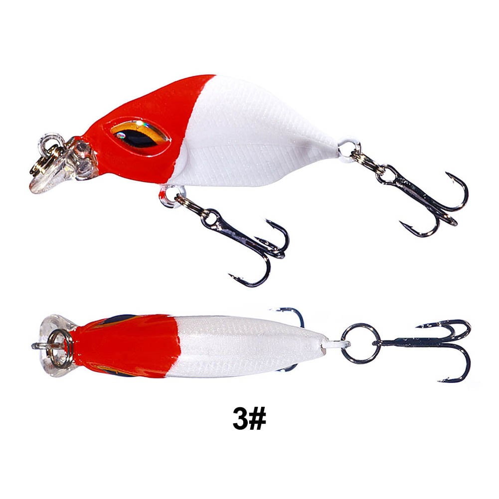 3.8Cm/3.3G Fishing Mini Luya Hard Bait Sinking Little Fat Fake Bait ...