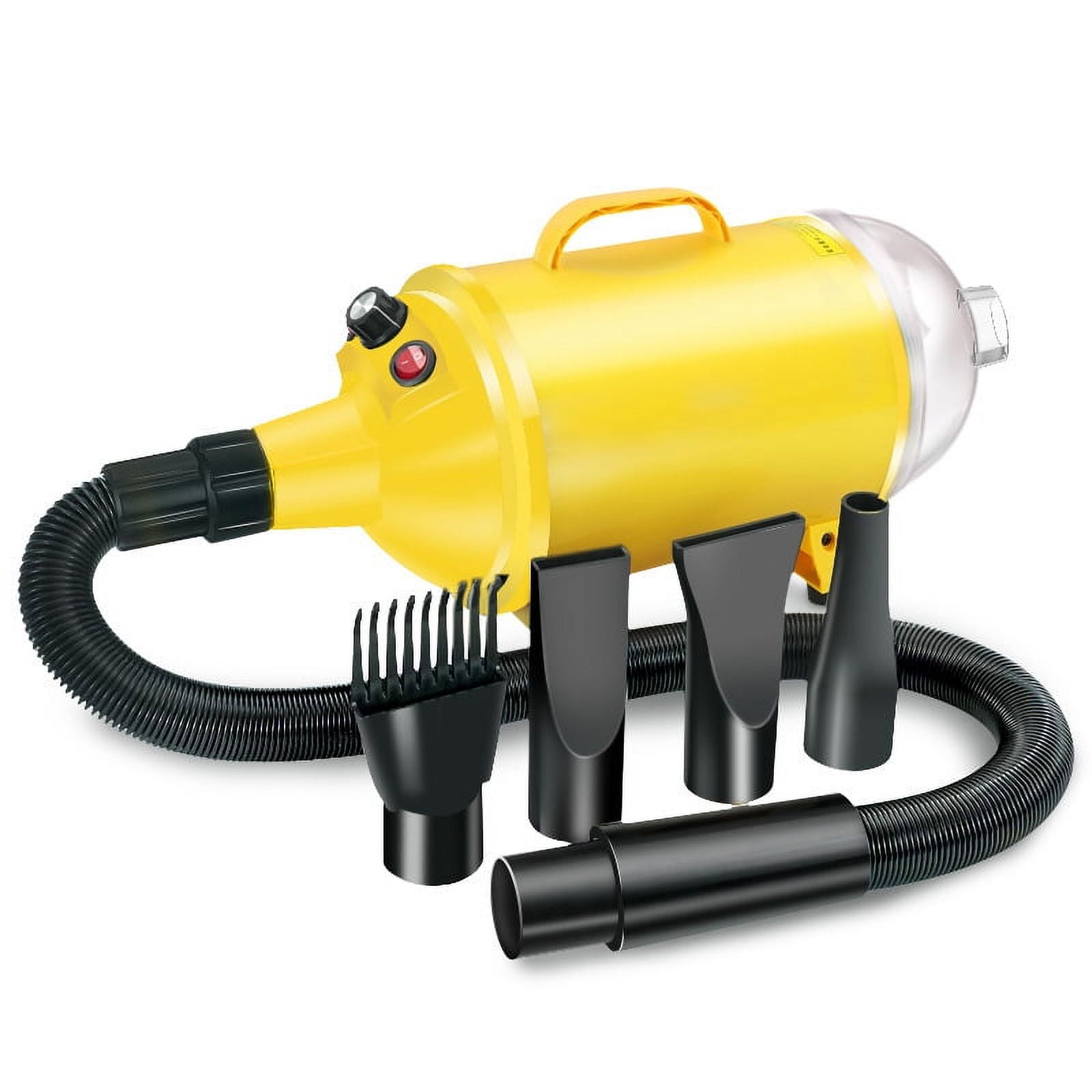 3.8HP 2100W Stepless Speed Pet Hair Blaster with Heat & Vacuum Function ...