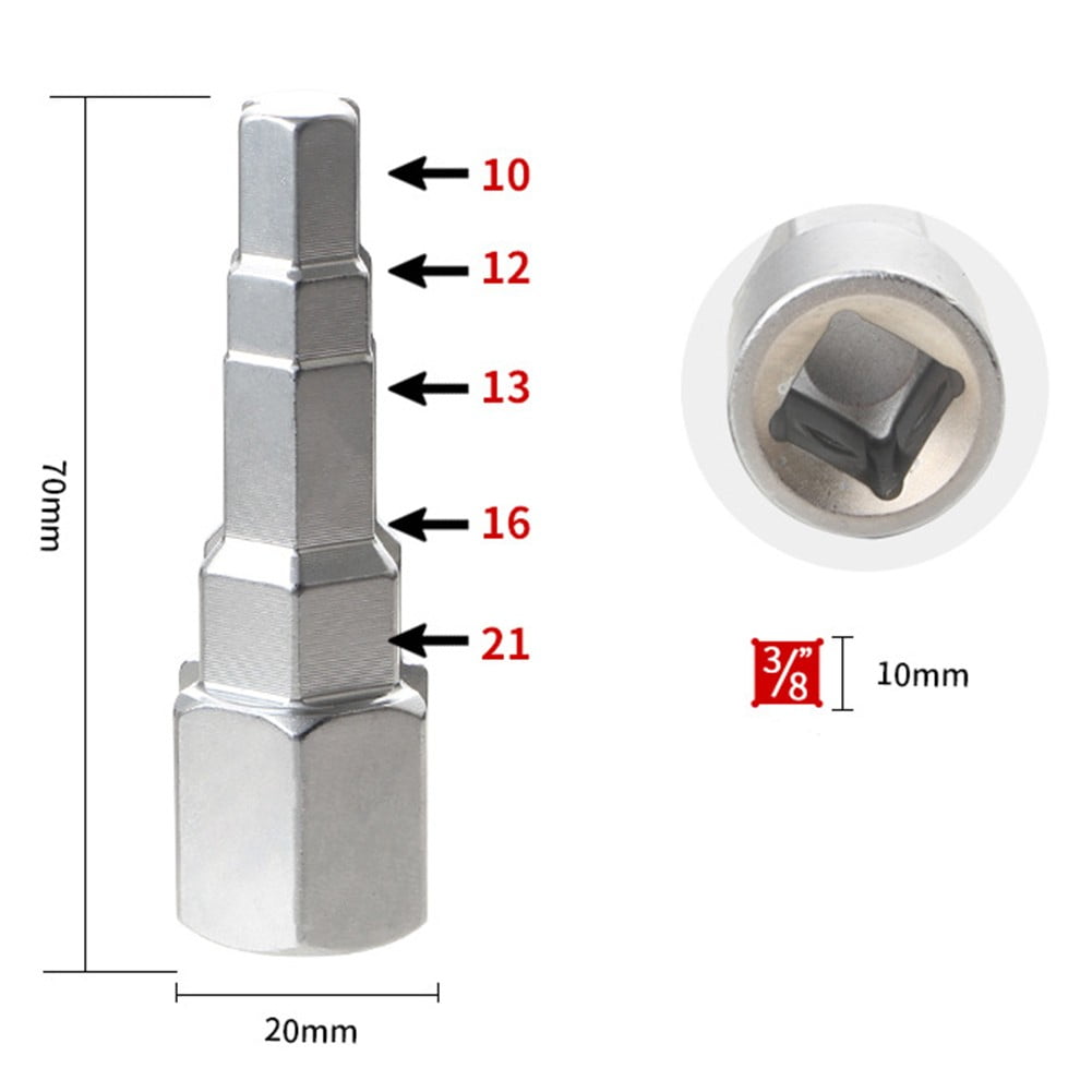 3/8In Inner Square Hole Step Wrench Ratchet Wrench Valve Pumping And ...