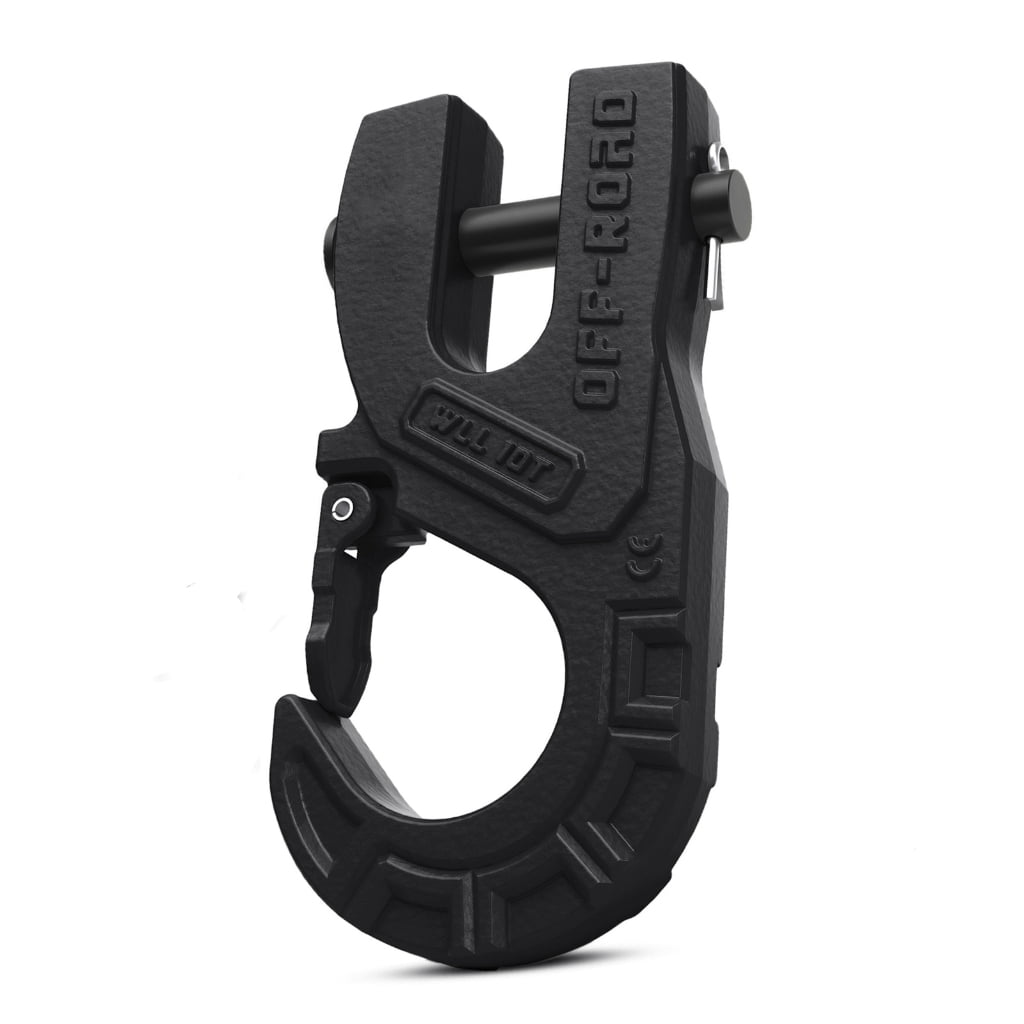 3/8Inch Winch Hook 31967lbs Load 10T Winch Hoo Clevis Clip Hook Vehicle ...