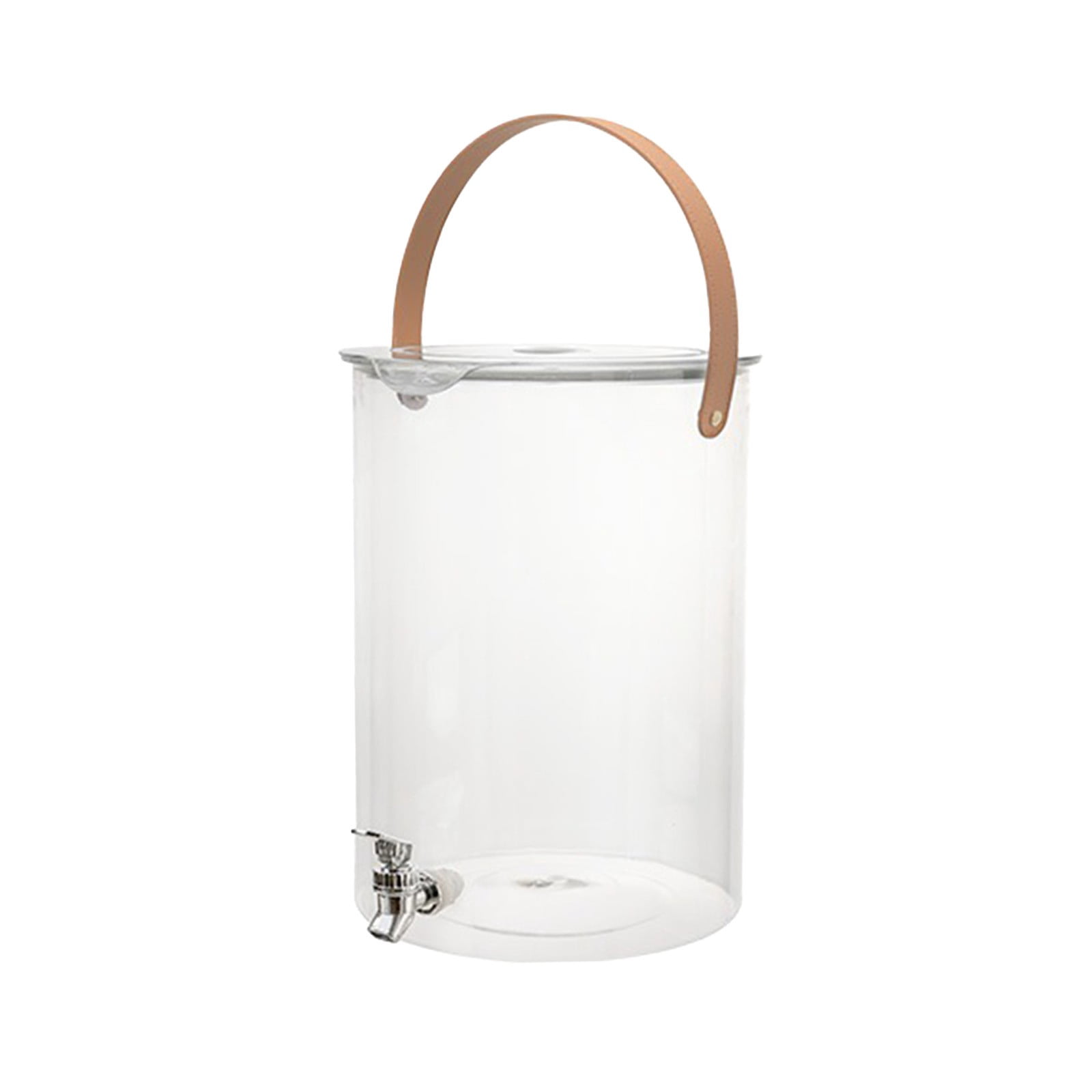 3.8L Large Capacity Cold Water Pitcher with Spigot, BPA-Free Plastic ...