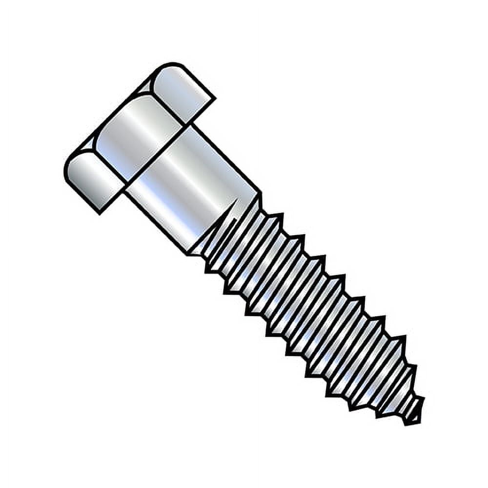 Masonry Screws Zinc Plated - 3/8x4 Inch Heavy Duty Construction Screws ...