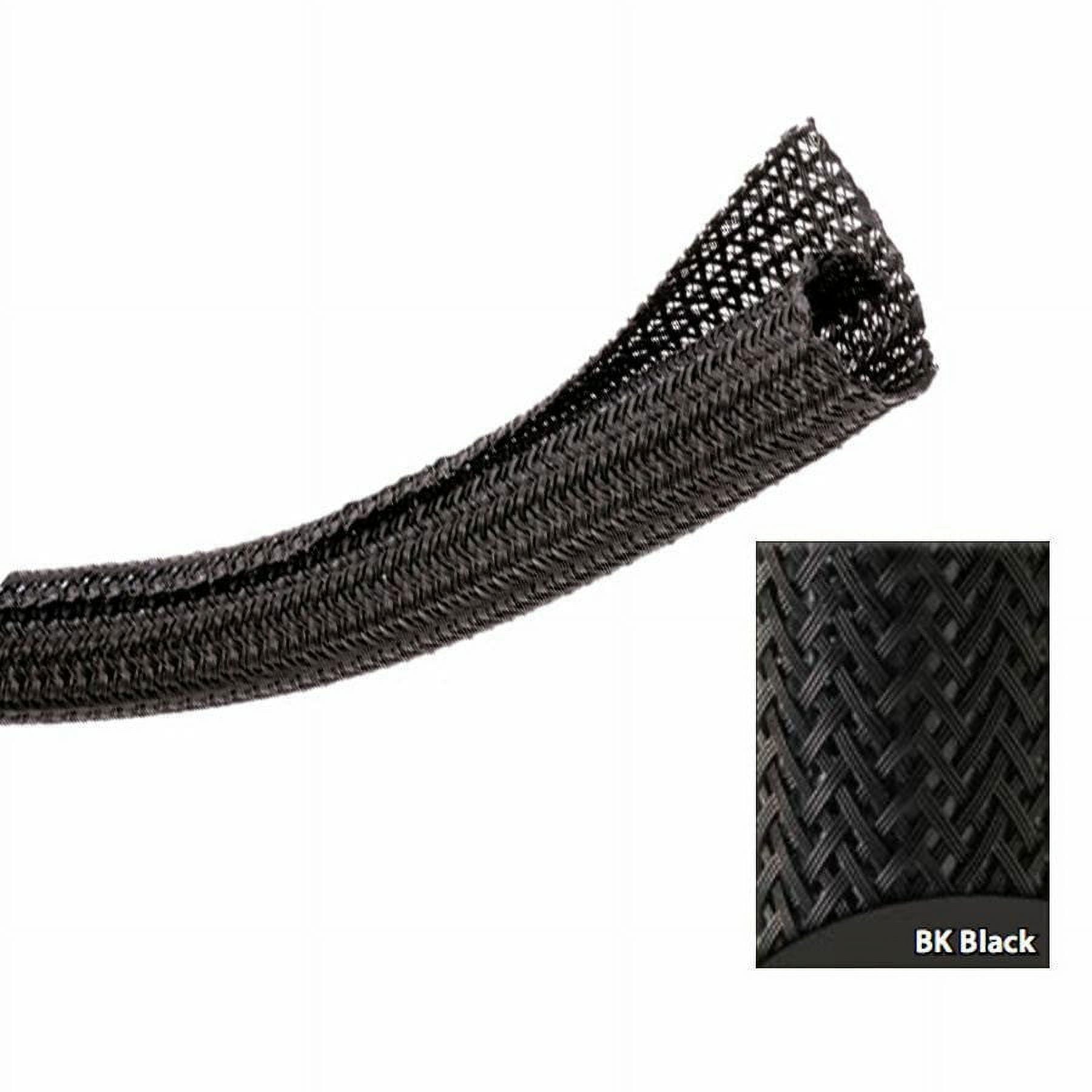 3/8in Black Ultra Split Wrap Wire Loom-200 Feet - Walmart.com