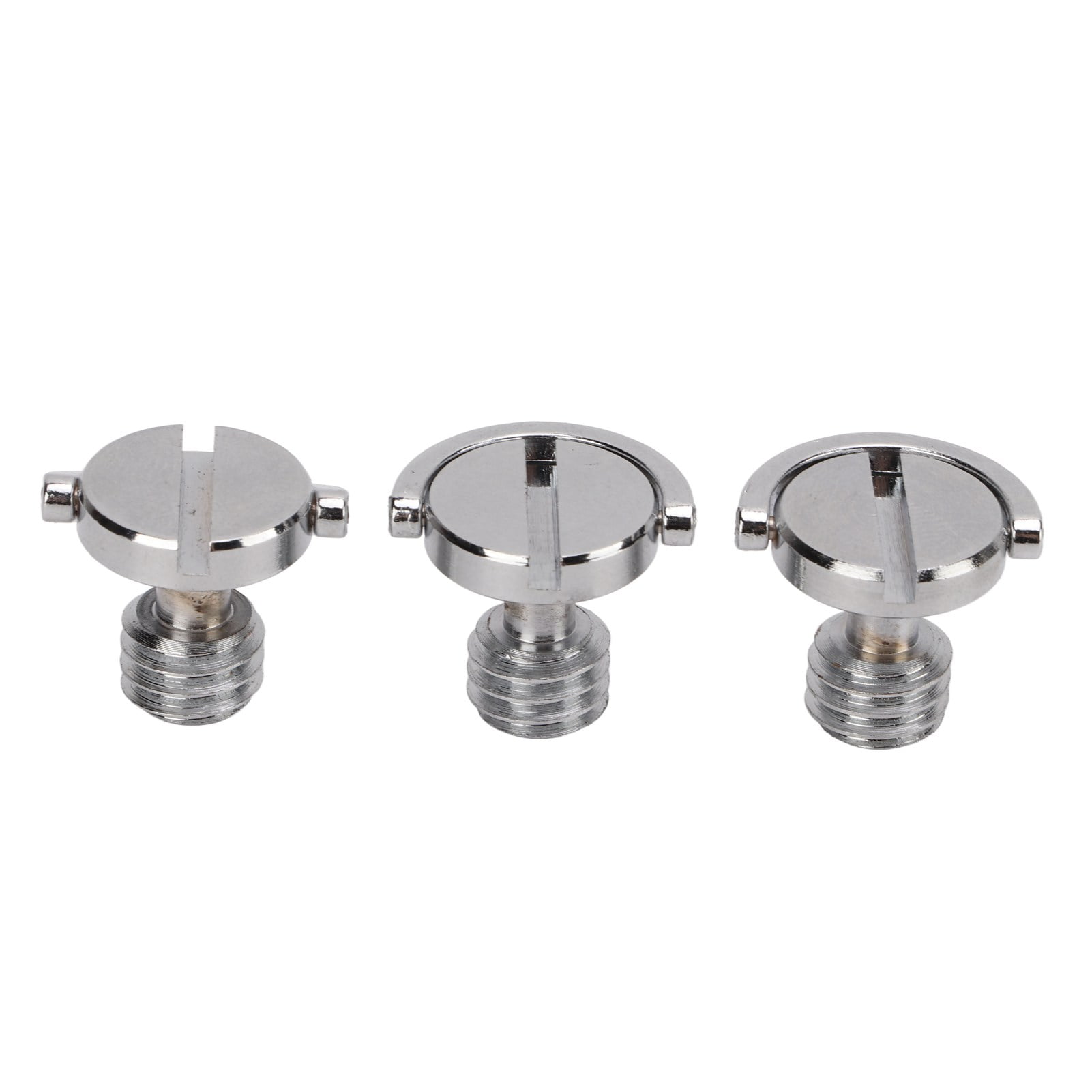 3/8in Camera Screws Quick Release Plate Mounting Screw - 3pcs - Walmart.com