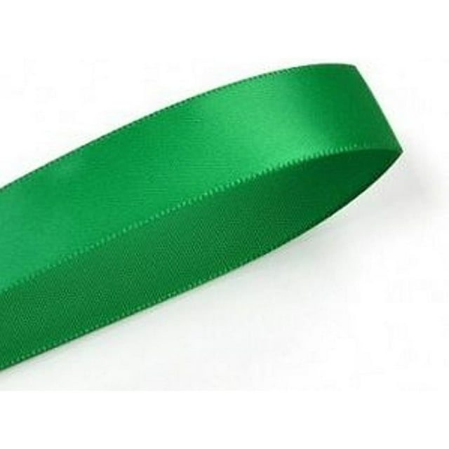 3/8in. Wide Emerald Green Double-Faced Satin Ribbon - 100 Yards ...