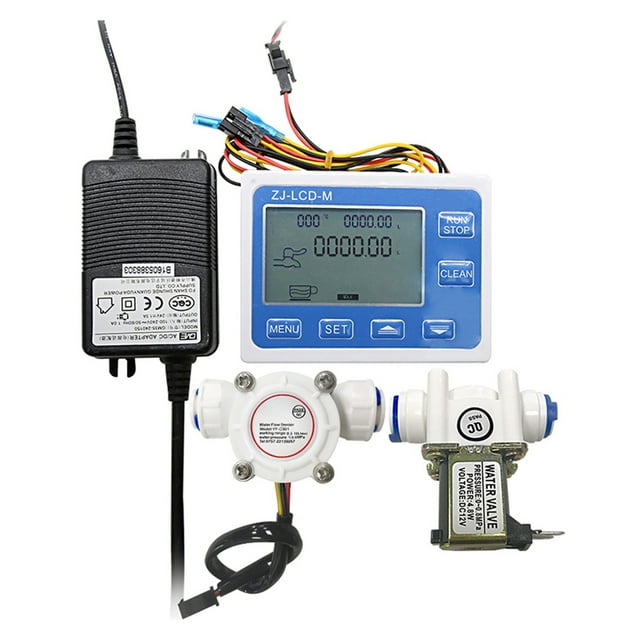 3/8inch Flow Quantitative Controller DN10 PE Quick Connect Flow Sensor ...