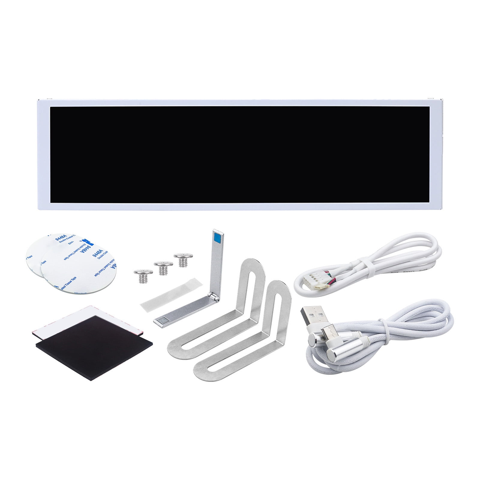 3. 9.2Inch Aluminum Secondary Display USB-Powered Touch Panel Real-Time ...