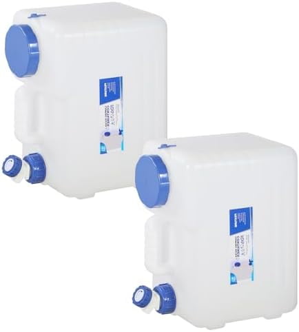 3.9 Gallon/15L Portable Water Container with Spigot,Camping Water Jug ...