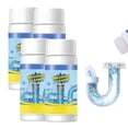 3.9 Oz Drain Cleaner Powder, Powerful & Fast-Acting Pipe Declogger for ...