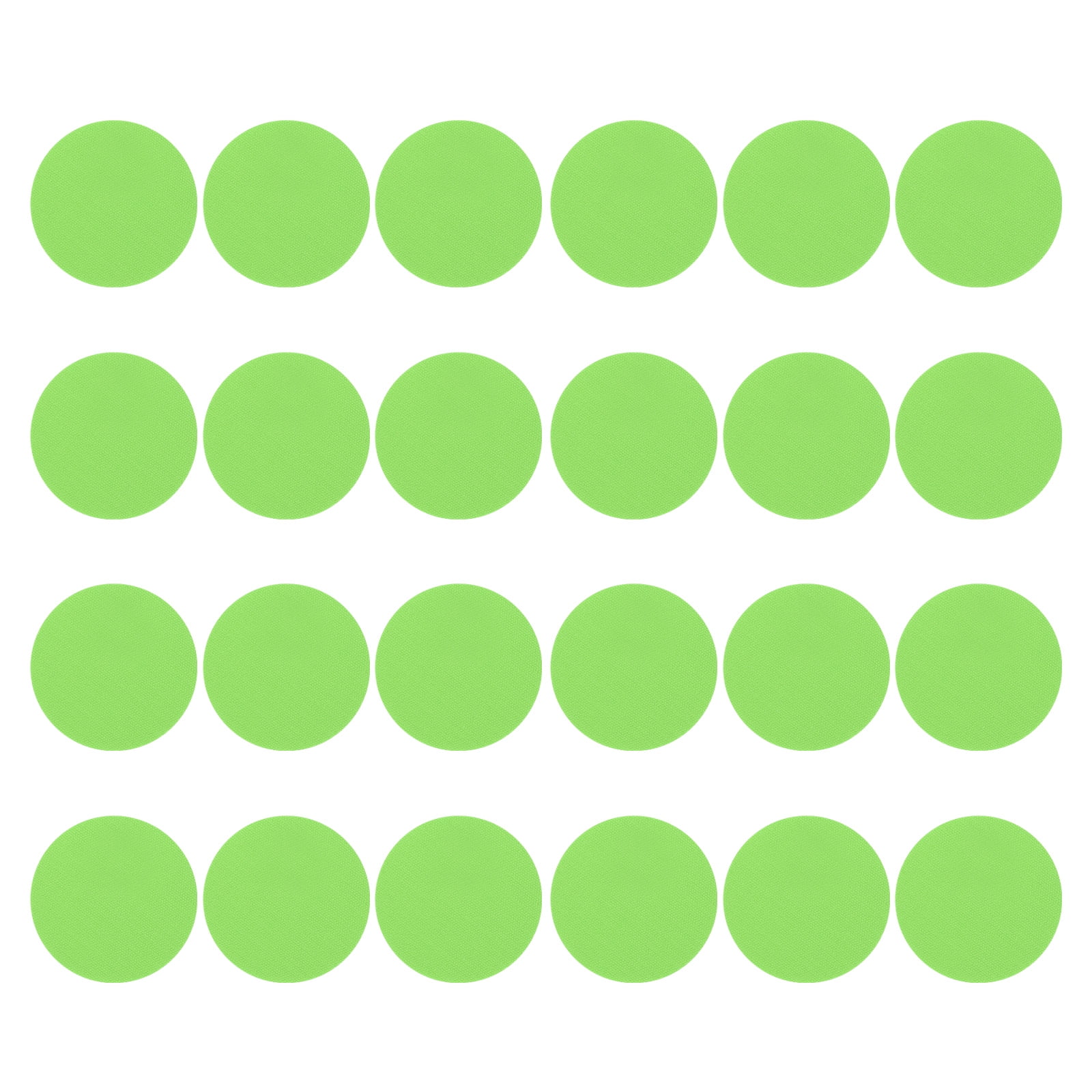 3.9" Round Carpet Spot, 24 Pack Floor Spot Sitting Marker Nylon Sign ...