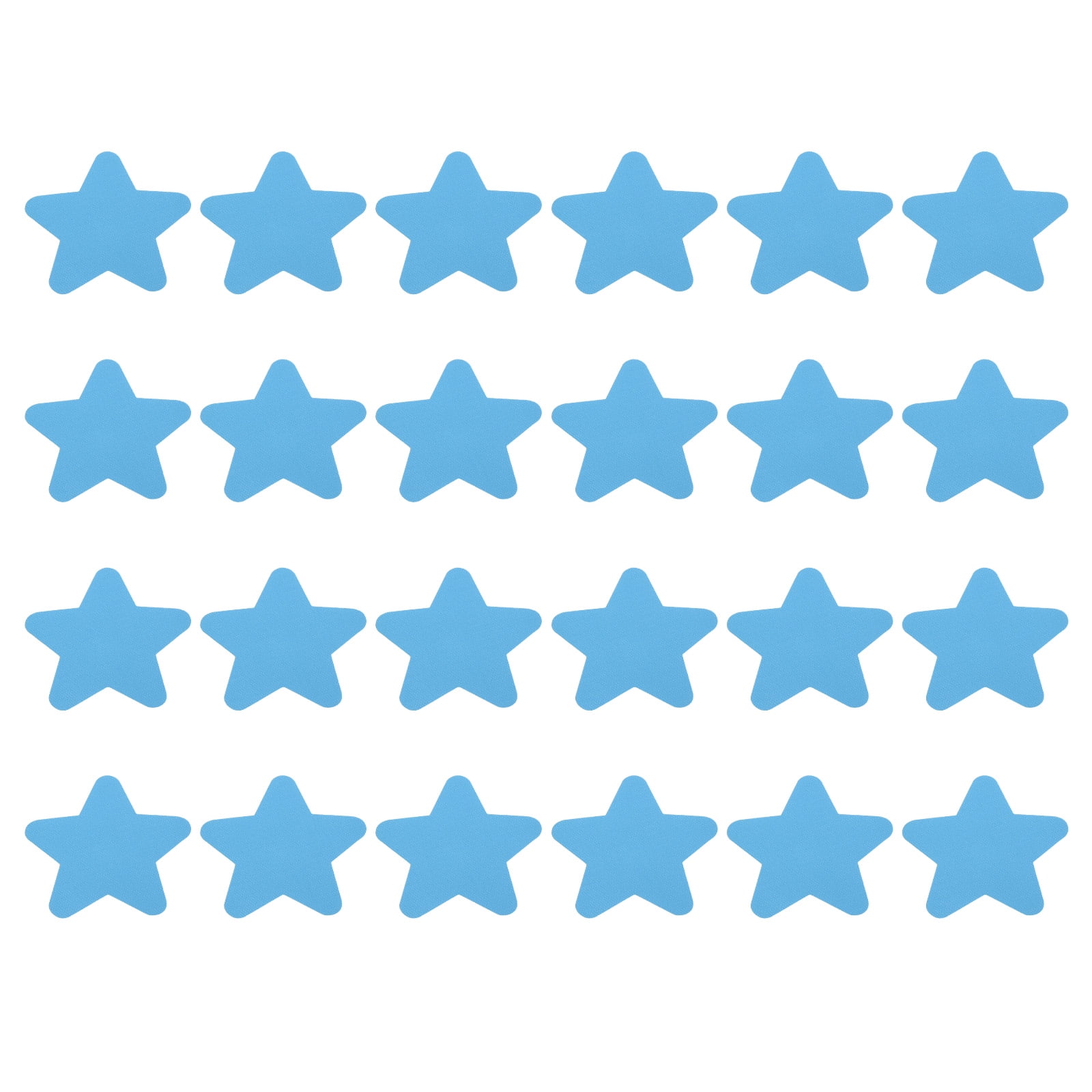 3.9 x 3.9" Star Carpet Spot, 24 Pack Floor Spot Sitting Marker Nylon ...