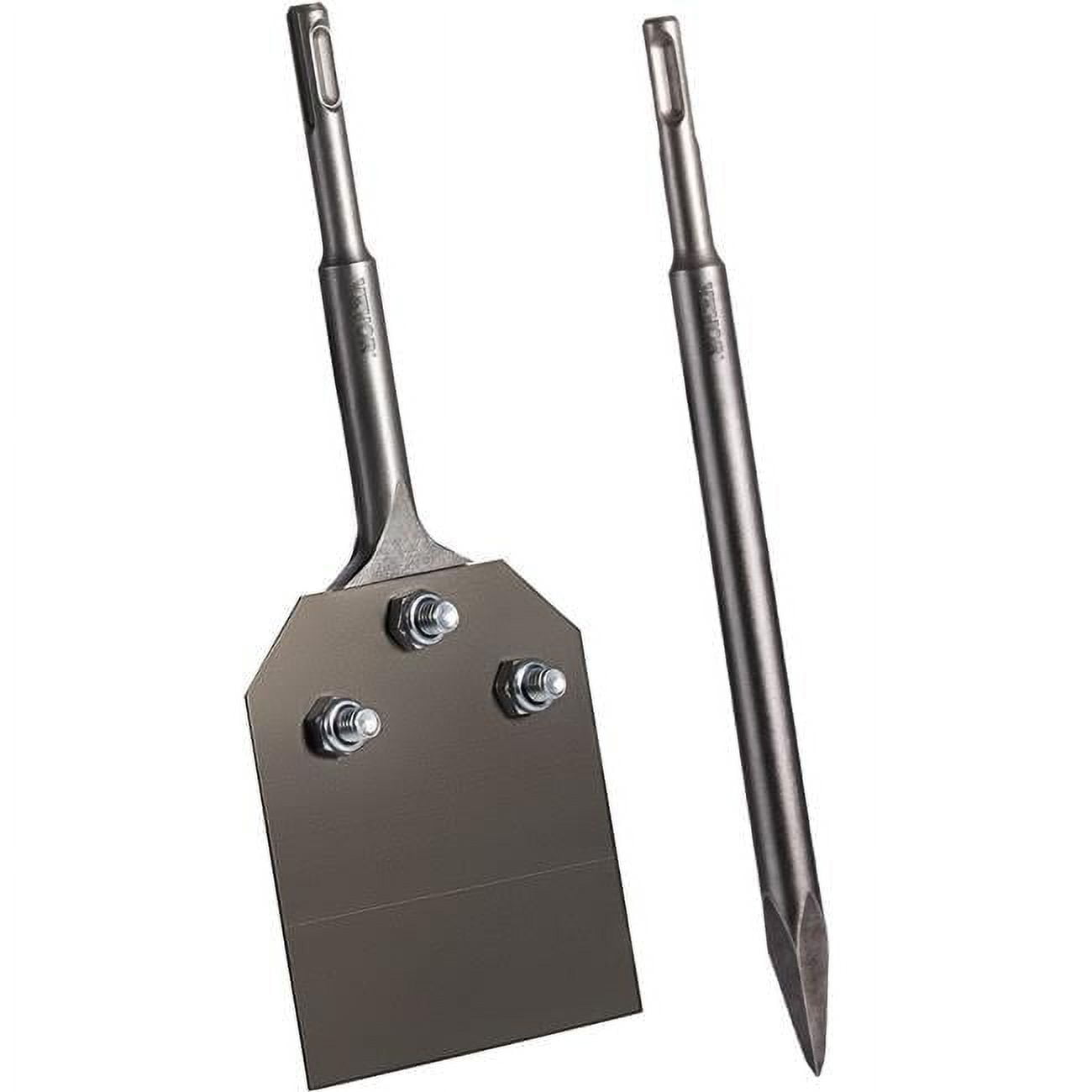 3.9 x 9.5 in. Clay Spade, SDS Plus Shank, 40 CR Steel Jackhammer Bit ...