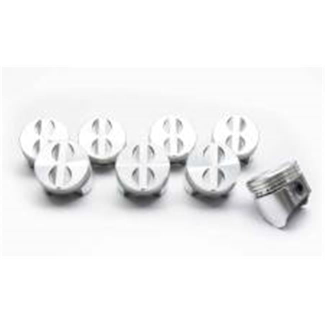 3.905 ft. Bore Ring Grooves Cast Piston for Small Block Chevy, Set of 8 ...