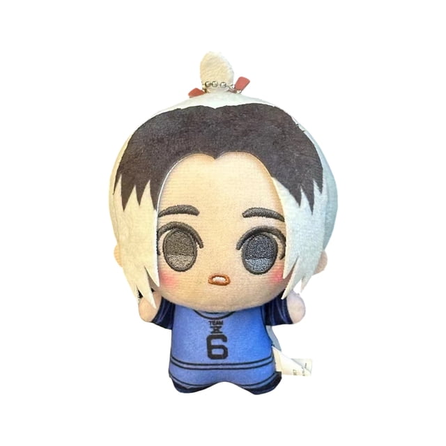 3.93" Blue Lock Plush Keychain, Soft Gagamaru Gin Stuffed Animal Blue ...