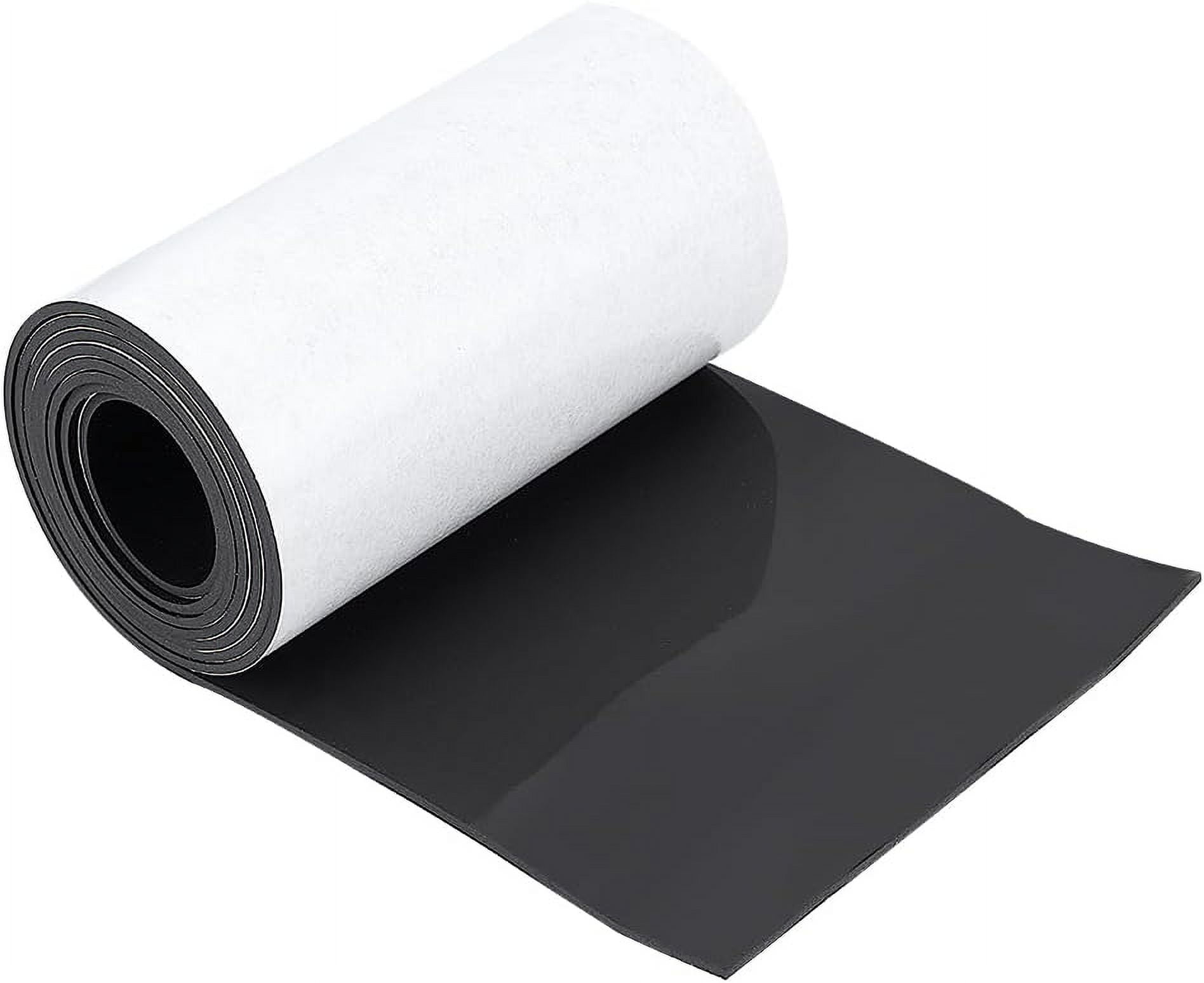 3.93x0.06x39.3 inch (W*T*L) Self-Adhesive Silicone Rubber Sheet ...
