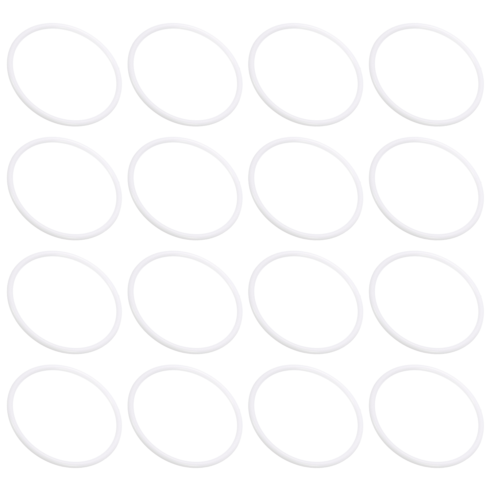 3.94" Plastic Craft Rings Dream Catcher Circle Macrame Round Rings ...