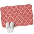 3.94'x5.25' Area Rug for Bedroom, Red Moroccan Non Slip Soft Small ...