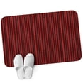 3.94'x5.25' Area Rug for Bedroom, Red Plants Texture Non Slip Soft ...