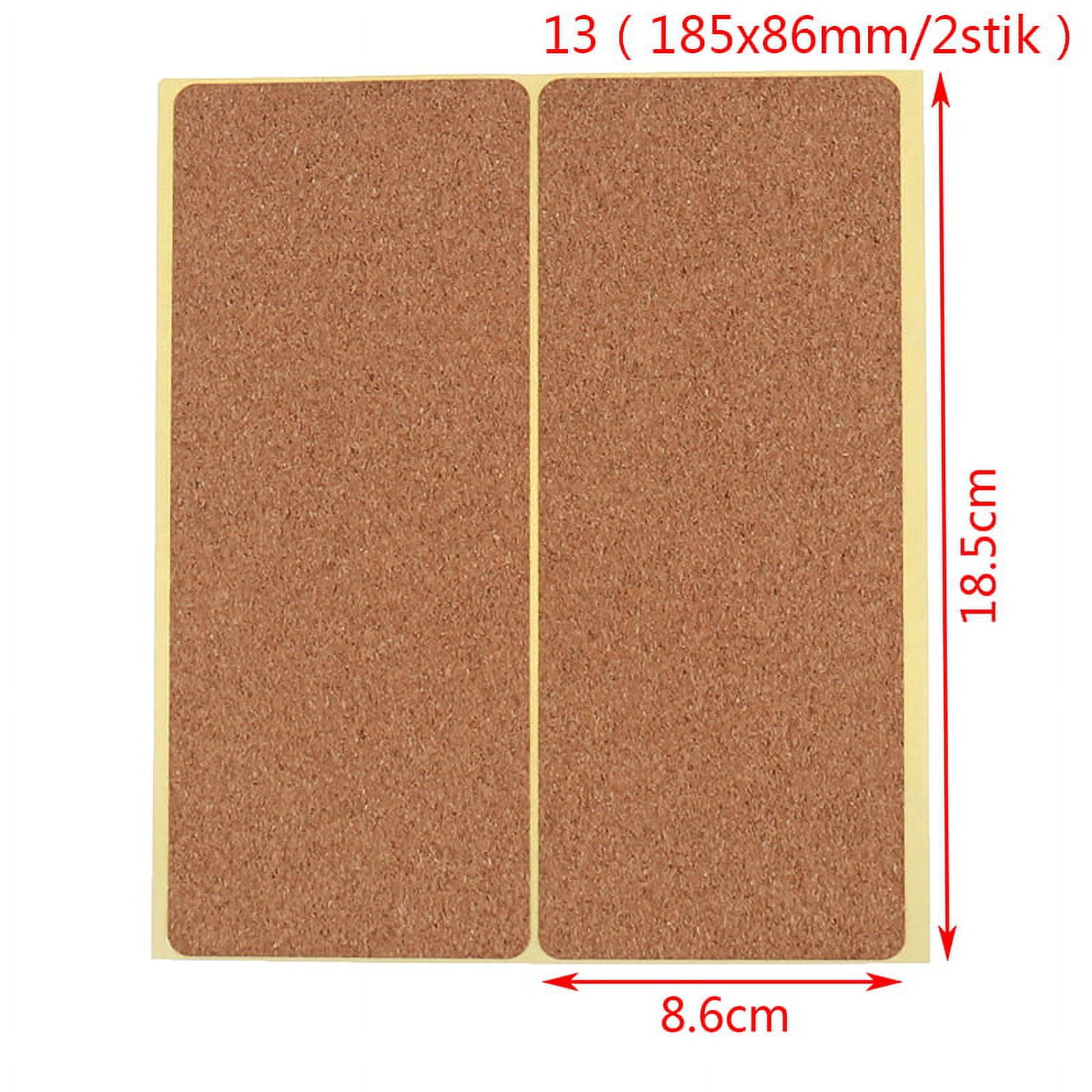3-96Pcs Oak Wooden Labels Stickers Craft Essential Bottle Self-adhesive ...