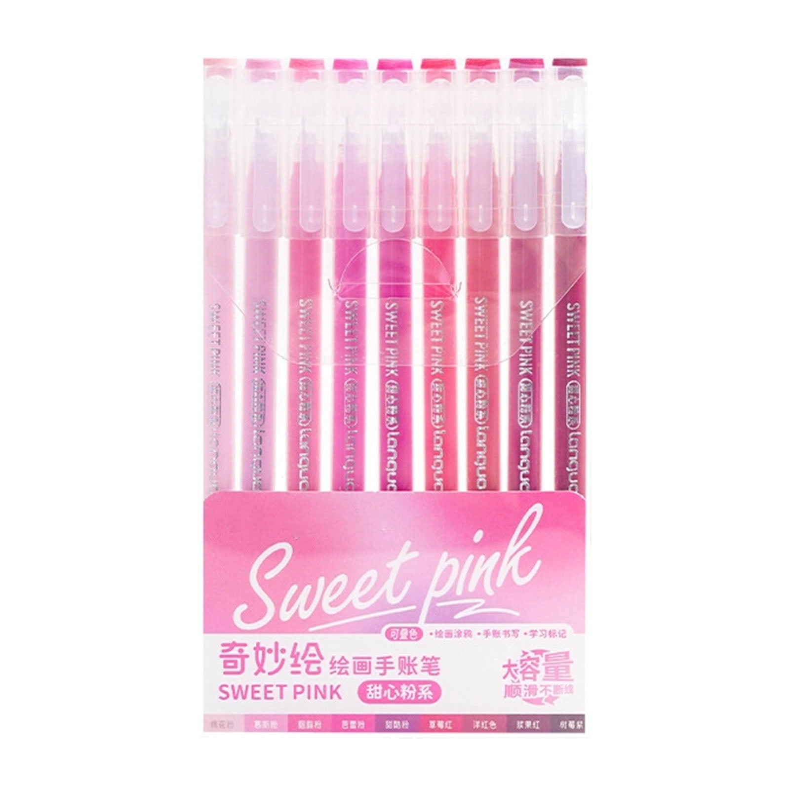 3. 9Pcs Colorful Journaling Gel Pens for Scrapbooking, Coloring ...