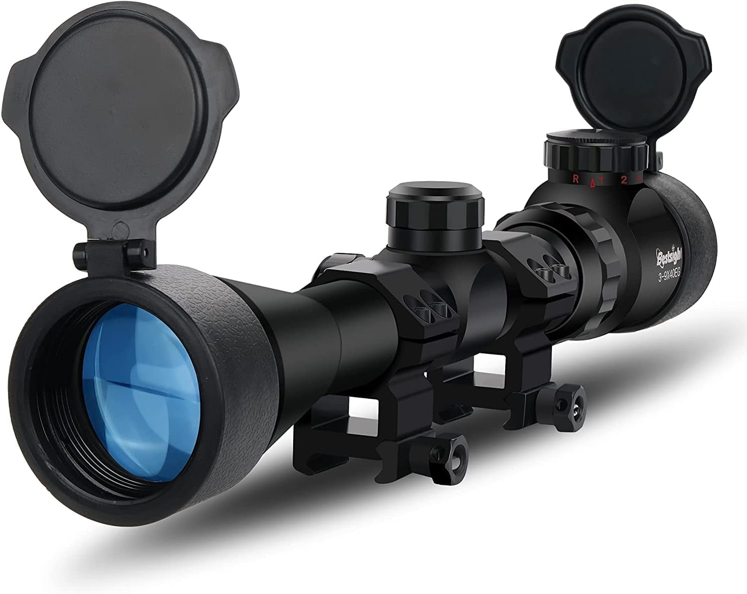 Nabila Red & Green Illumination System, Rangefinder Reticle Riflescope ...